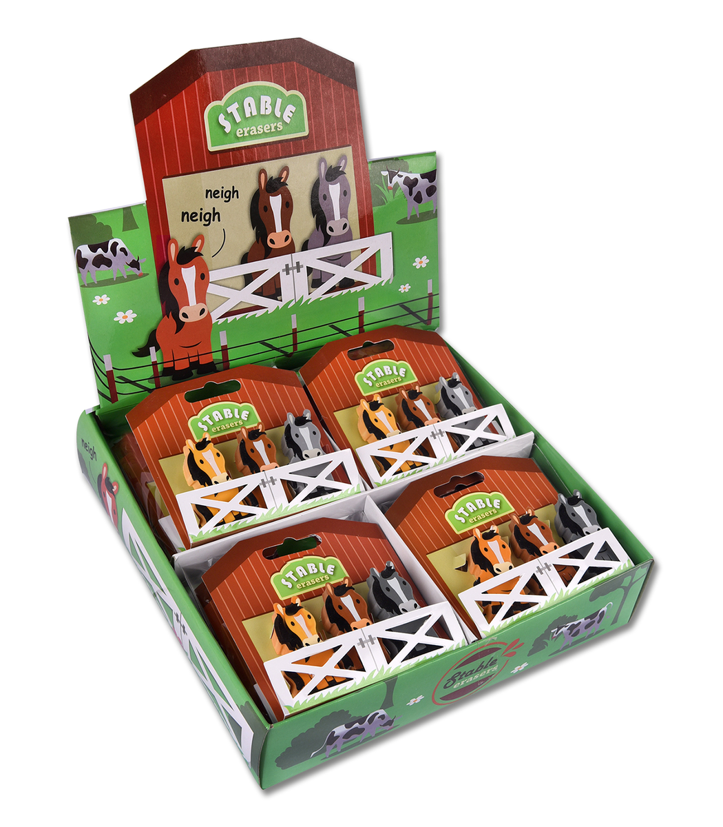 Horse Rubber Erasers – World of Horses